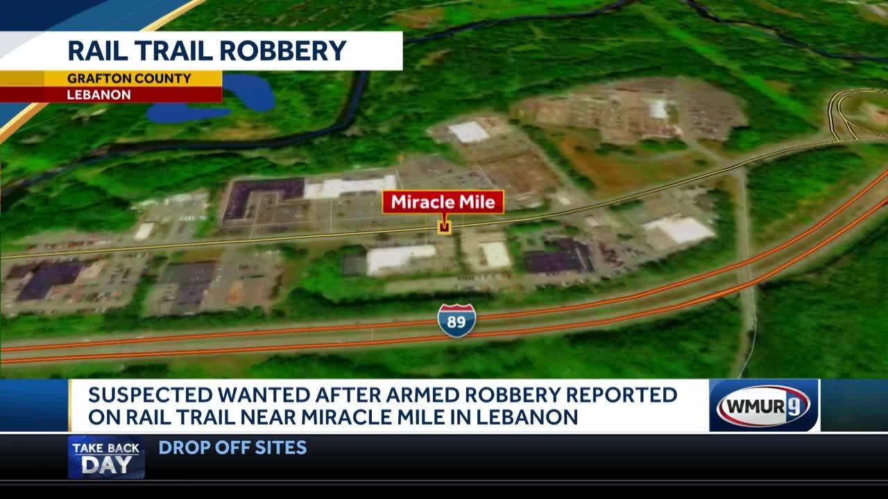 Man walking on rail trail in Lebanon robbed, police say - YouTube