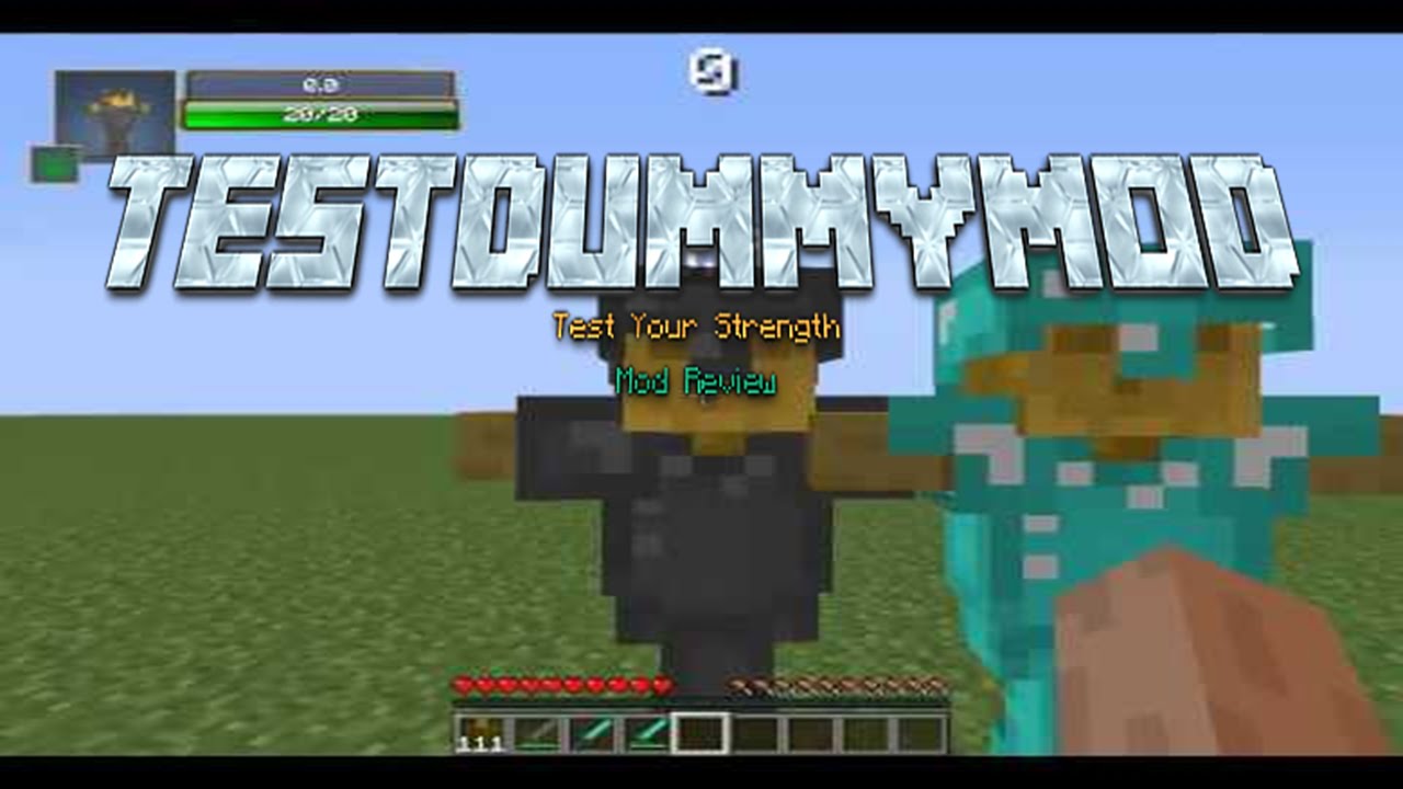 Test Dummy Mod | Test Your Strength!!! - YouTube