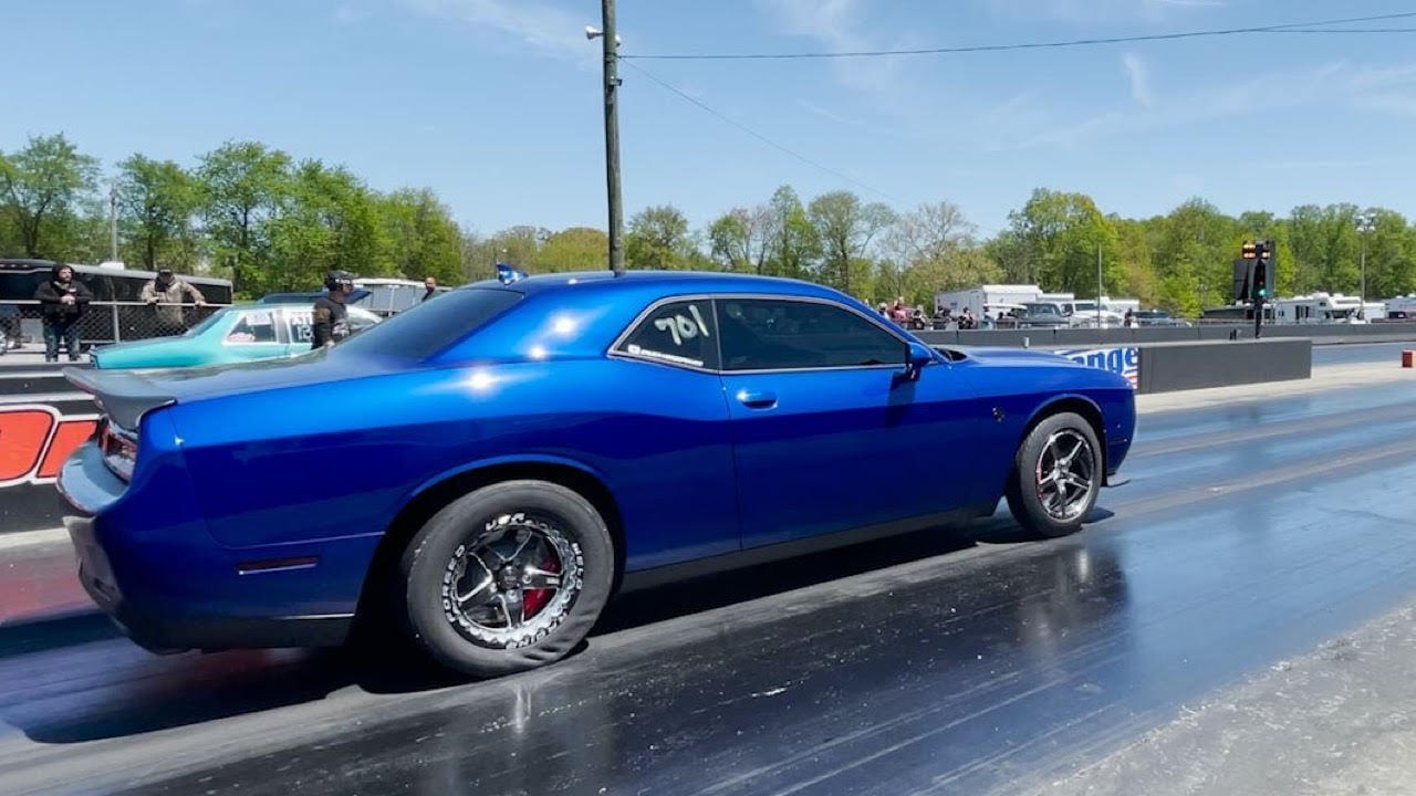 Strange Engineering Streetcar Shootout Round 2 | Challenger Hellcat ...