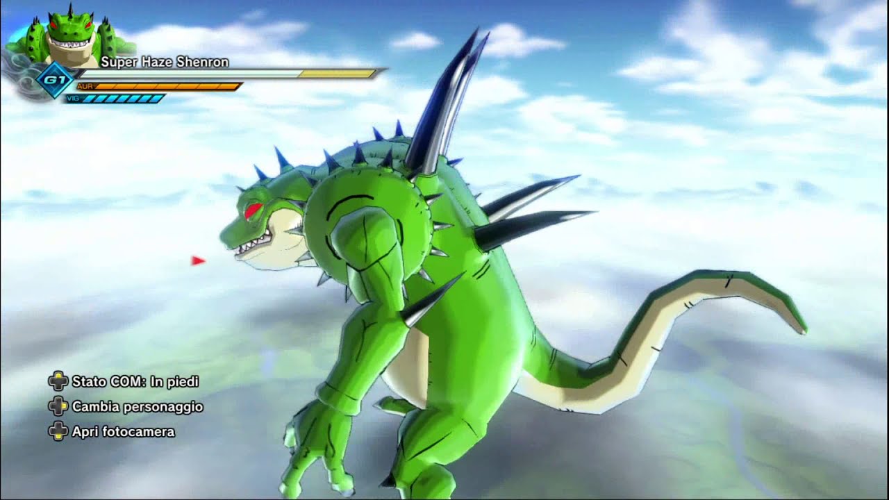 DRAGON BALL XENOVERSE 2 MOD SUPER HAZE SHENRON - YouTube