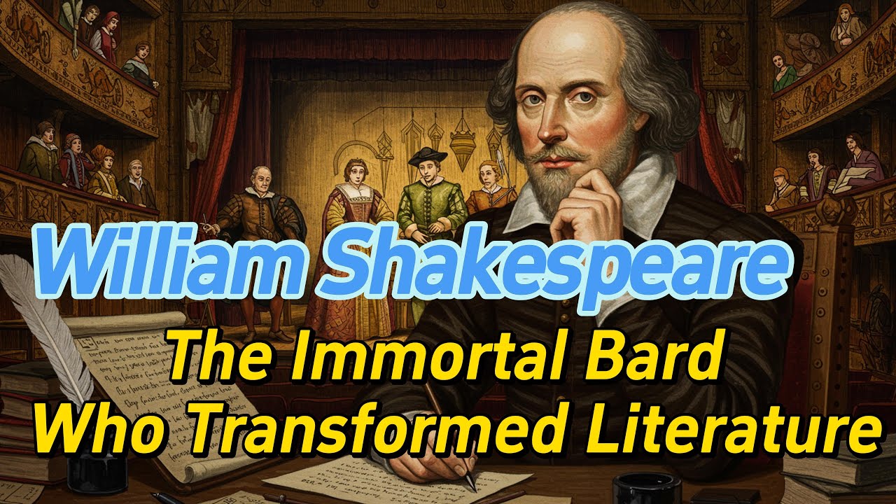 William Shakespeare: The Immortal Bard Who Transformed Literature - YouTube