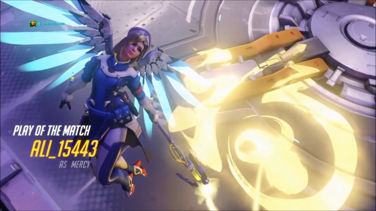 Overwatch: Mercy Game-play and Highlights - YouTube