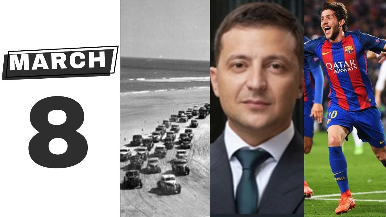 On This Day in History: March 8 - YouTube