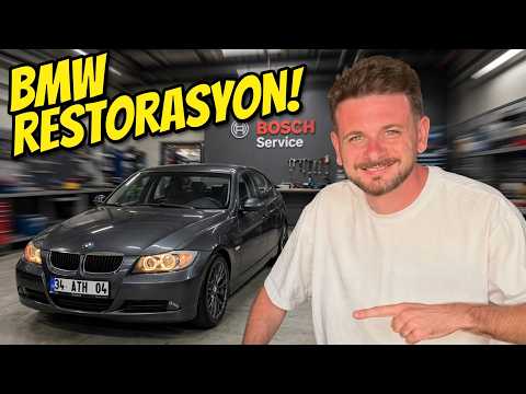 Adım Adım BMW E90 Sıfırladık! | Fabrika'dan Çıkmış Gibi!