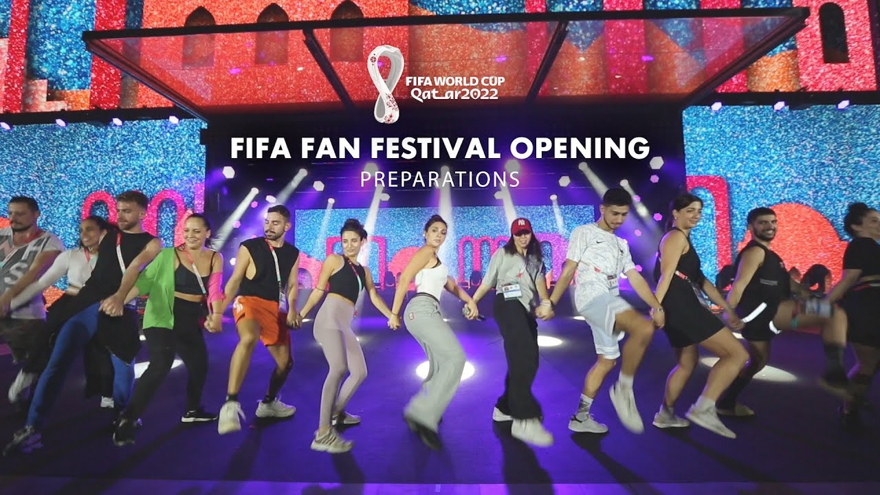 Myriam Fares - FIFA Fan Festival Opening Rehearsals - YouTube