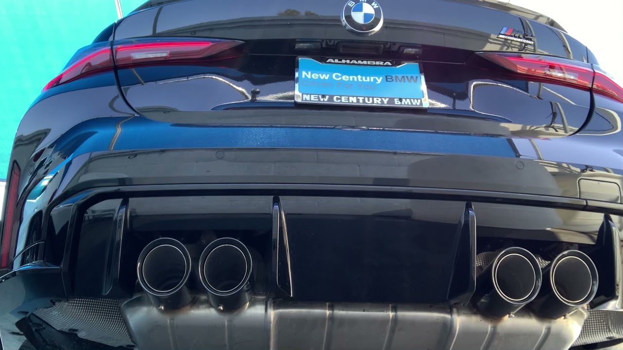 2021 BMW M4 Competition Cold Start - YouTube