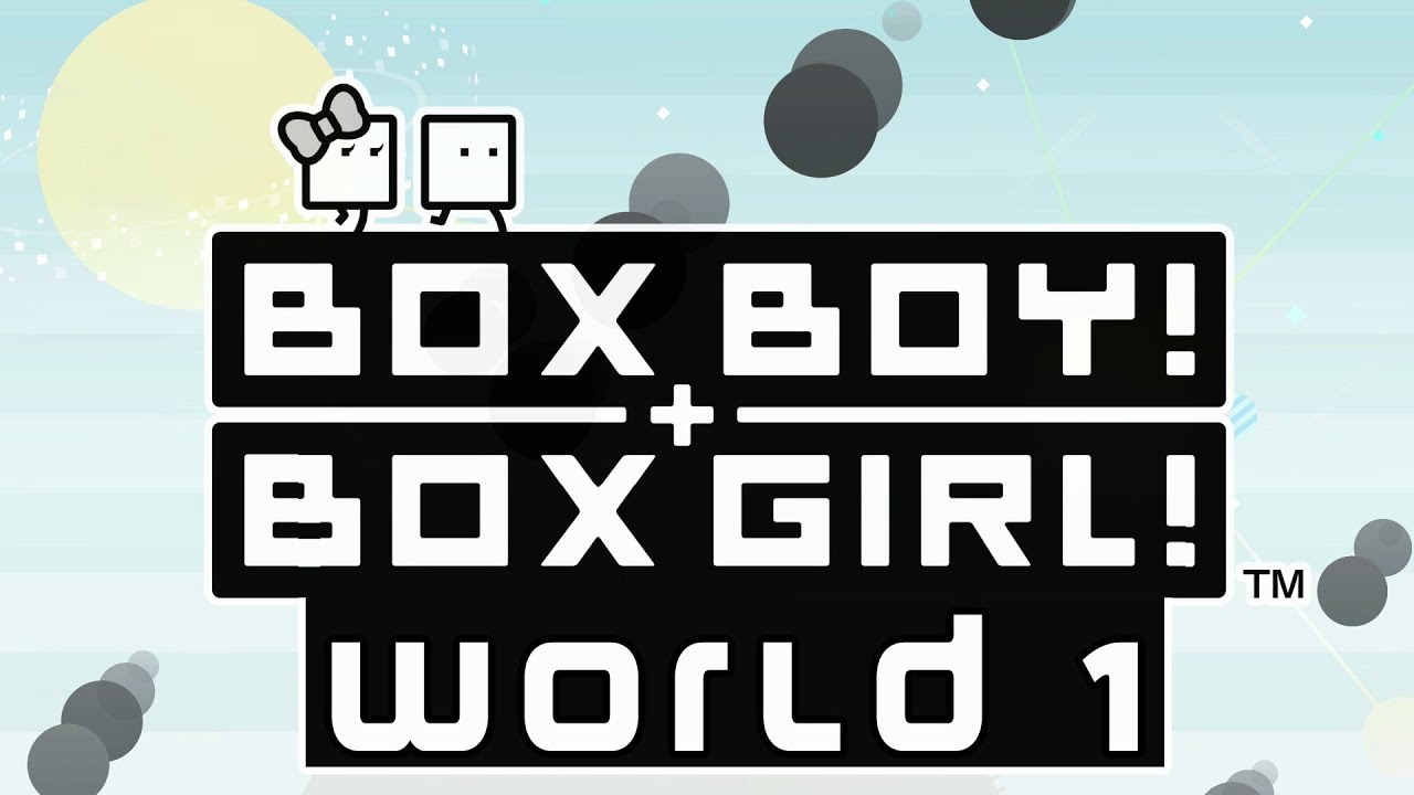 Box Boy + Box Girl | BOXBOY Switch - Ep 1 - World 1 - YouTube