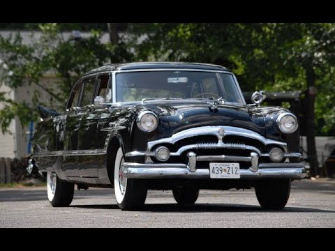 1953 Packard Executive Sedan Limo Cold Start - YouTube