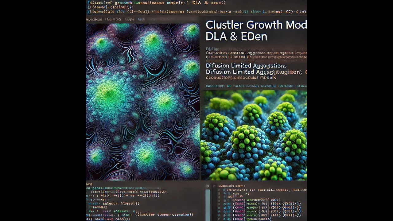 Cluster Growth Models | Diffusion Limited Aggregation | Eden Cluster ...