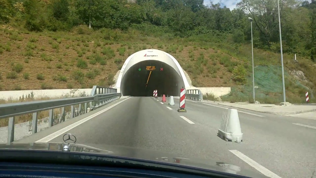 The tunnel Elbasan - Tirane - YouTube