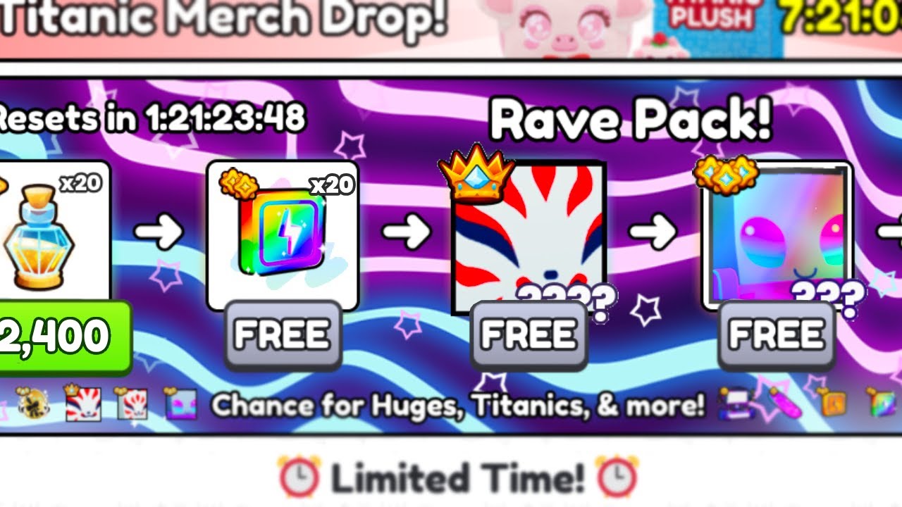 Is This Rave FOREVER PACK Very LUCKY..?! (Pet Simulator 99) - YouTube