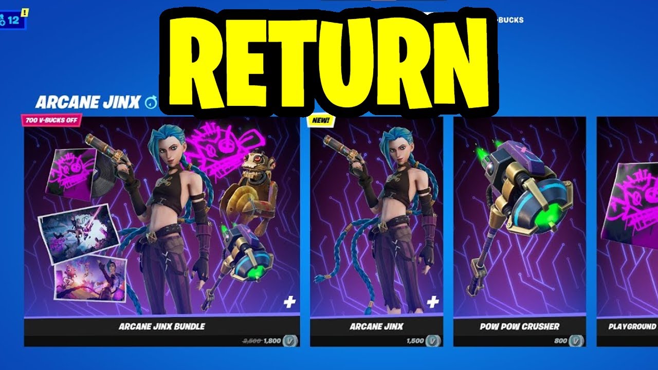 Jinx & Vi Skins Finally Returning ? - YouTube