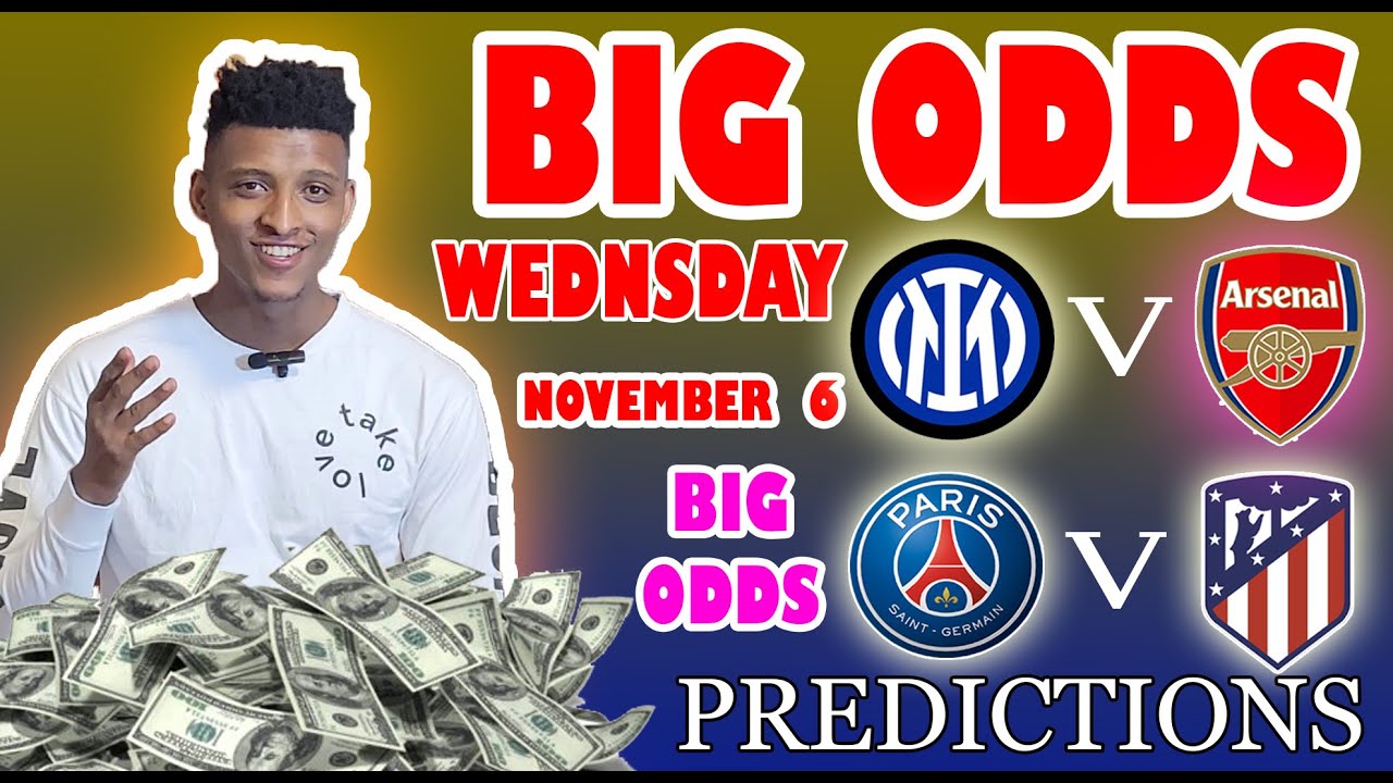 Europa champions league Big Odds Football Prediction Today 06-11-2024 ...