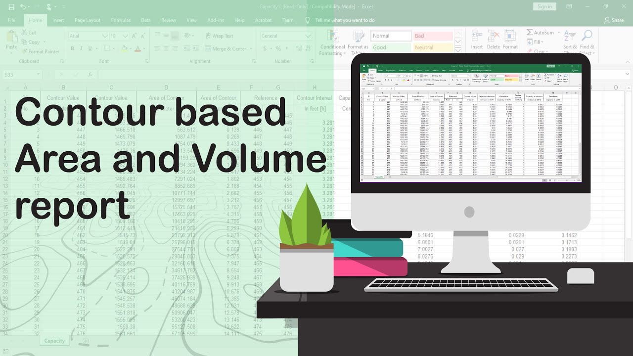 Contour Area and Volume - YouTube
