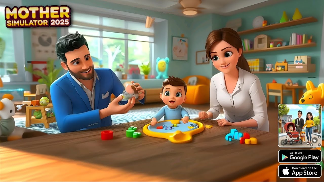 MOTHER LIFE MOM SIMULATOR GAME (Part 1) - ANDROID GAMEPLAY - YouTube