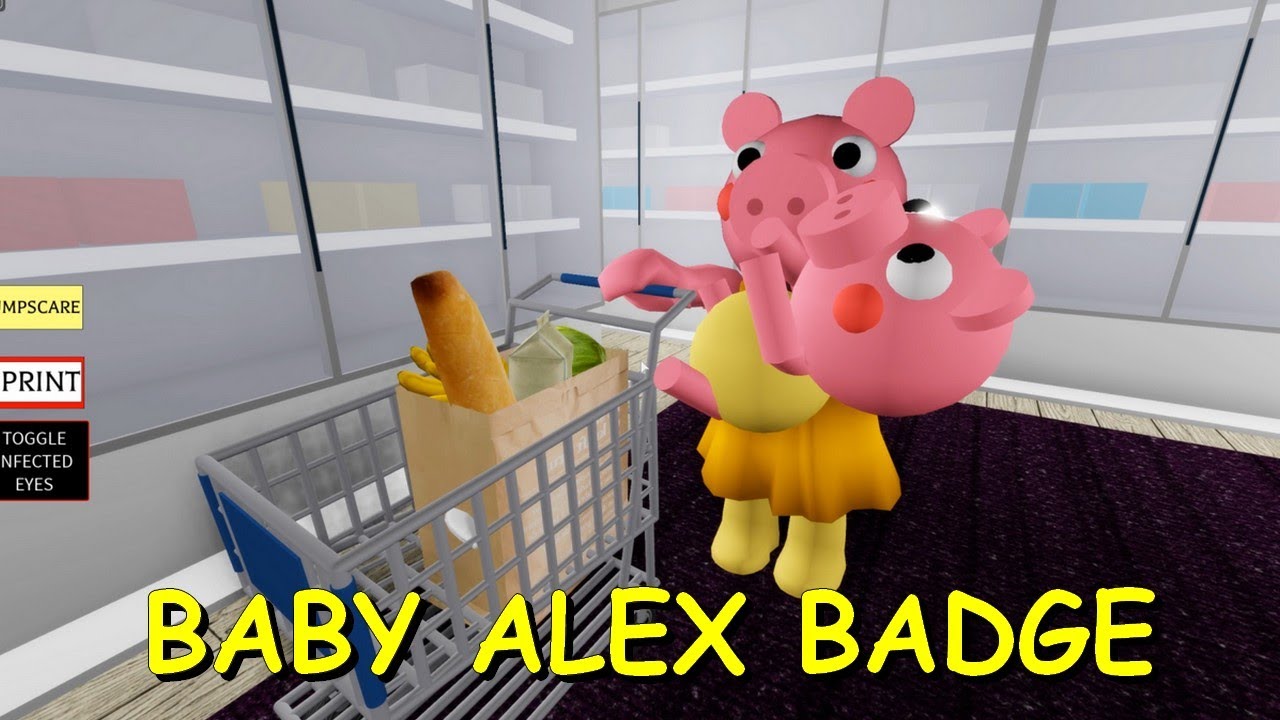 Baby Alex Badge | Piggy Book 2 RolePlay - YouTube