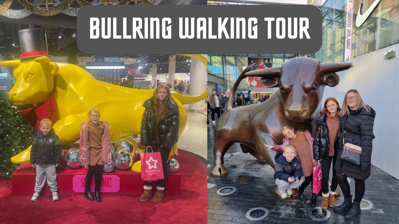 Birmingham Bull Ring Shopping Centre - Full Walking Tour & Worlds ...