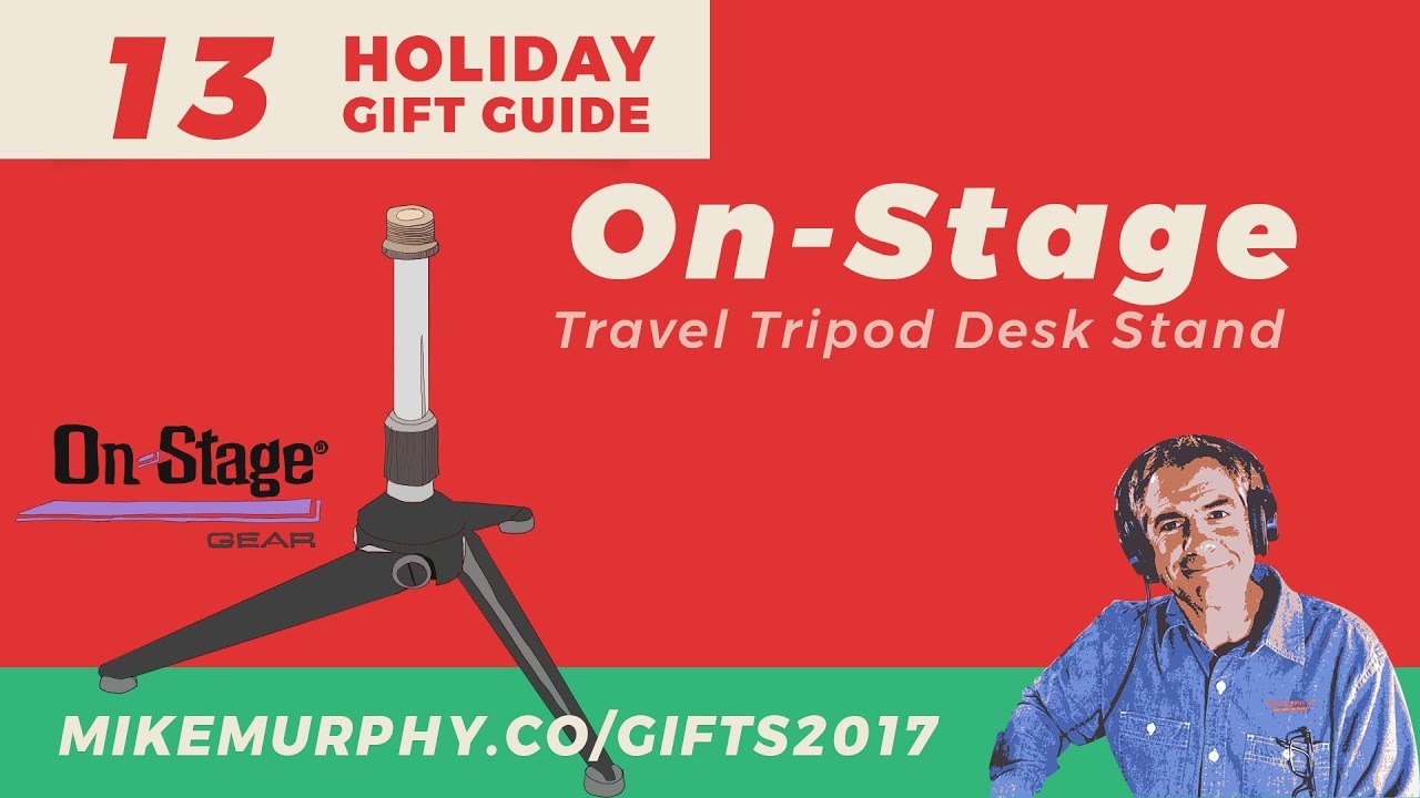 Gift 13: On Stage Travel Microphone Stand - YouTube