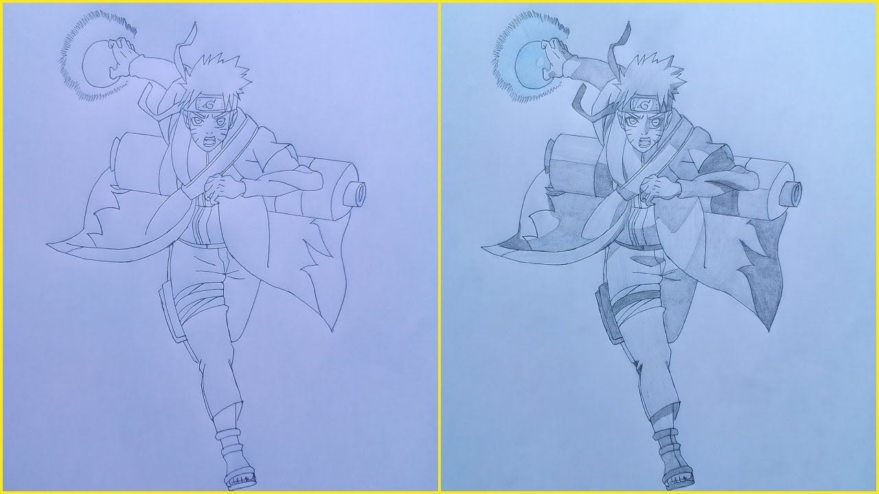 How to Draw Naruto Uzumaki from Naruto Shippuden | Step-by-Step ...