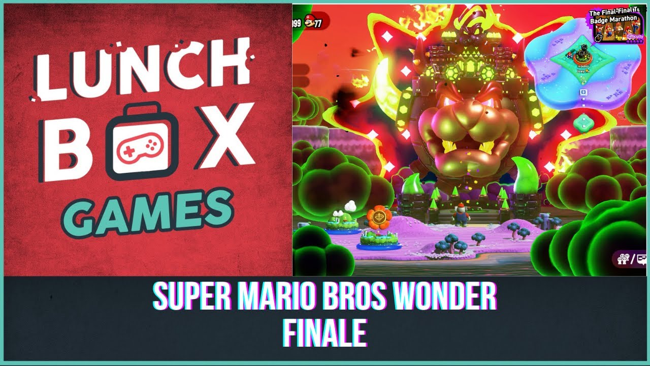 Lunchin in Super Mario Bros Wonder Part 8: Finale - YouTube