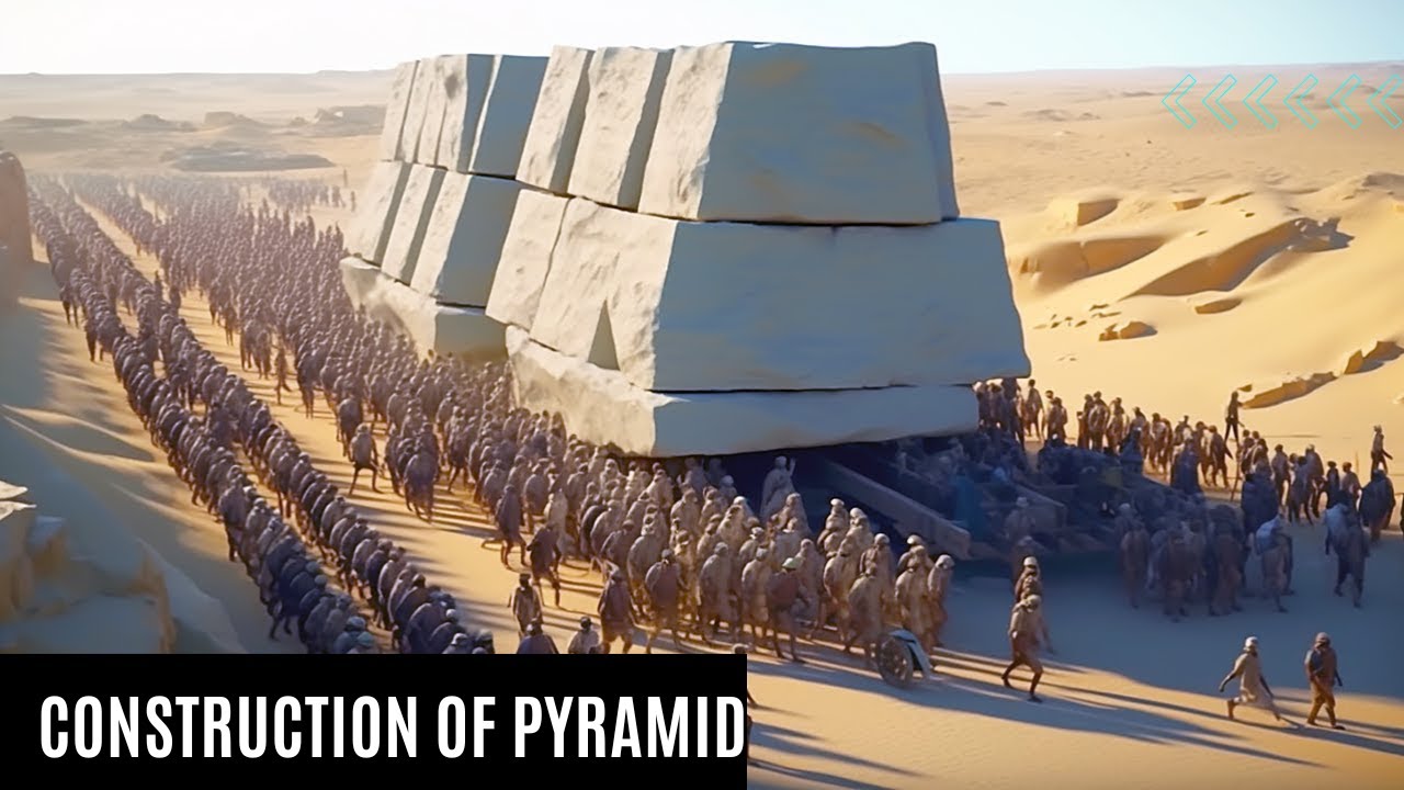Evidence Reveals How the Pyramids were built ! Construction of the ...