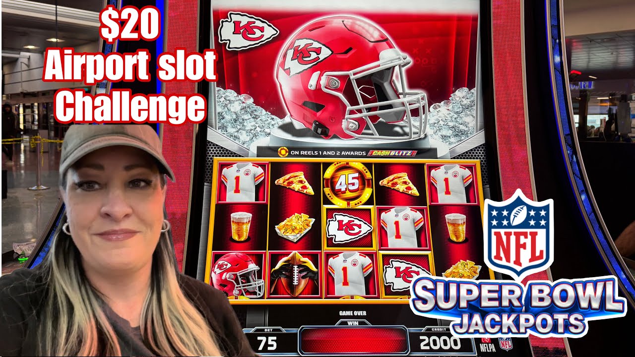 $20 Slot Challenge NFL Super Bowl Slot Machine KC Chiefs - YouTube