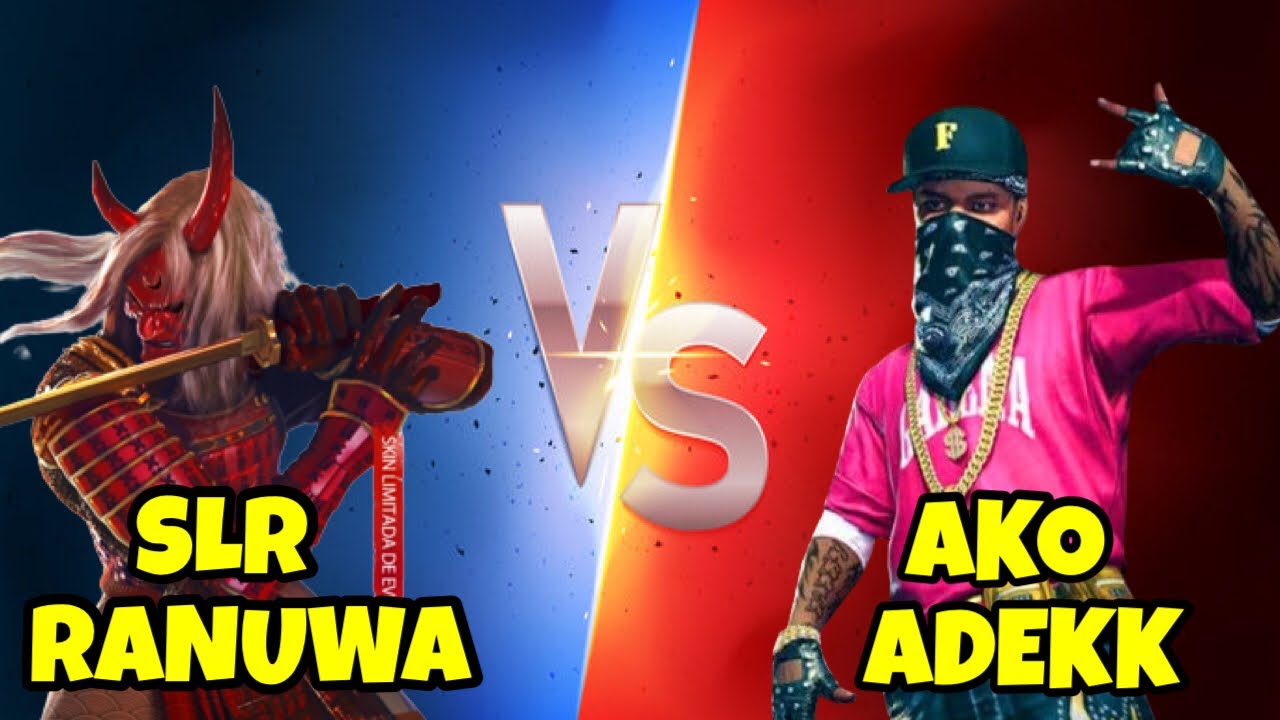 SLR RANUWA VS AKO Adekk 1vs1 one tap custom SLR podda yt ඔළු LEFT - YouTube