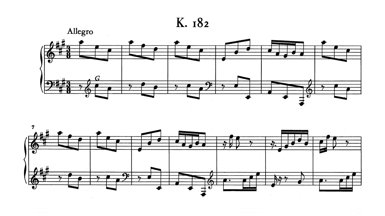 D. Scarlatti - Sonata in A Major, K.182 (Dmitri Shteinberg) - YouTube