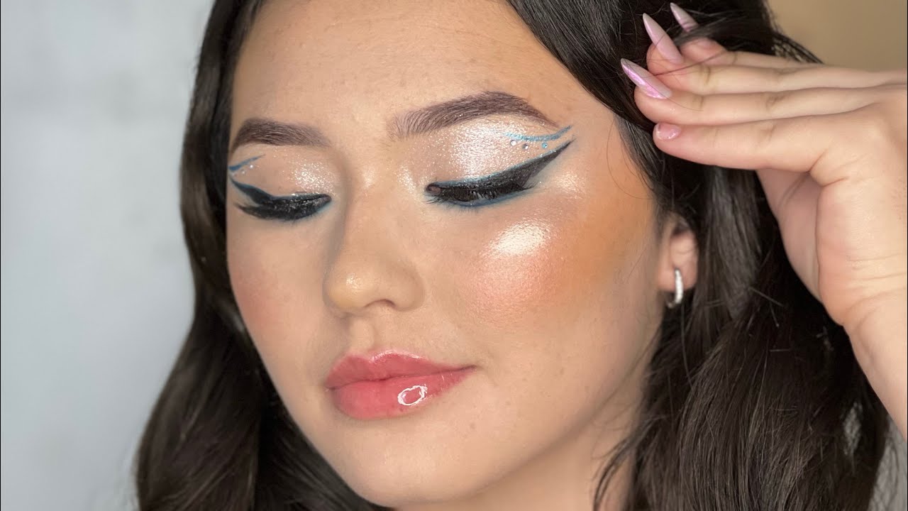 DELINEADO AZUL - LIVE BELLA MAKEUP - YouTube