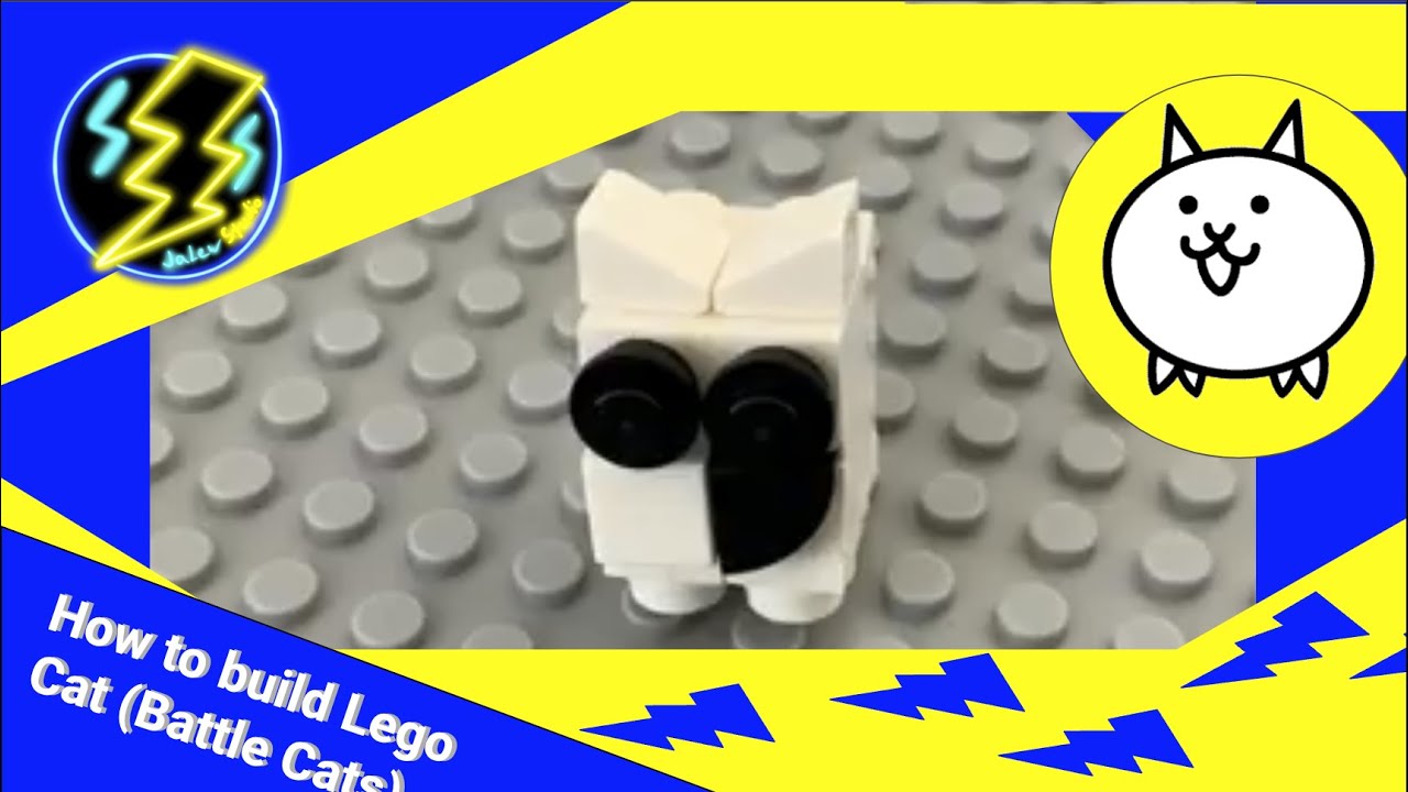 How to build Lego Cat (Battle Cats)(MOC) - YouTube