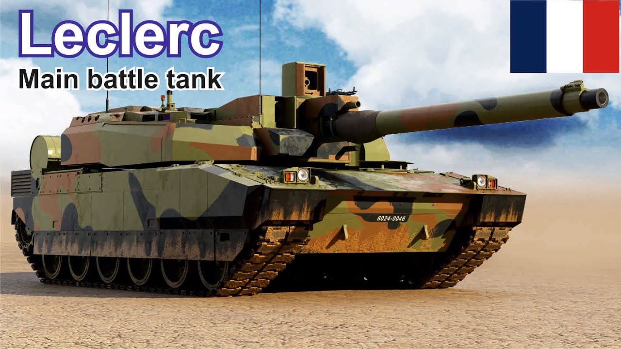 Leclerc Main battle tank - YouTube