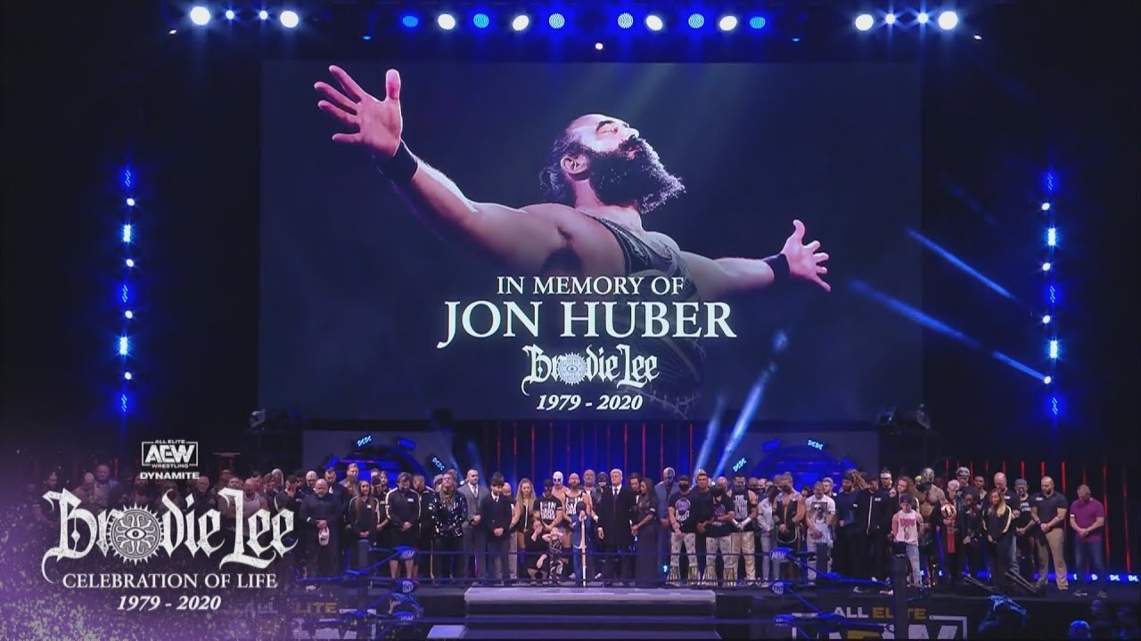 AEW Honors Mr. Brodie Lee with a 10 Bell Salute | AEW Brodie Lee ...