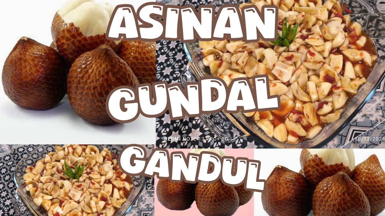 Asinan Gundal Gandul Dijamin Seger😋 - YouTube
