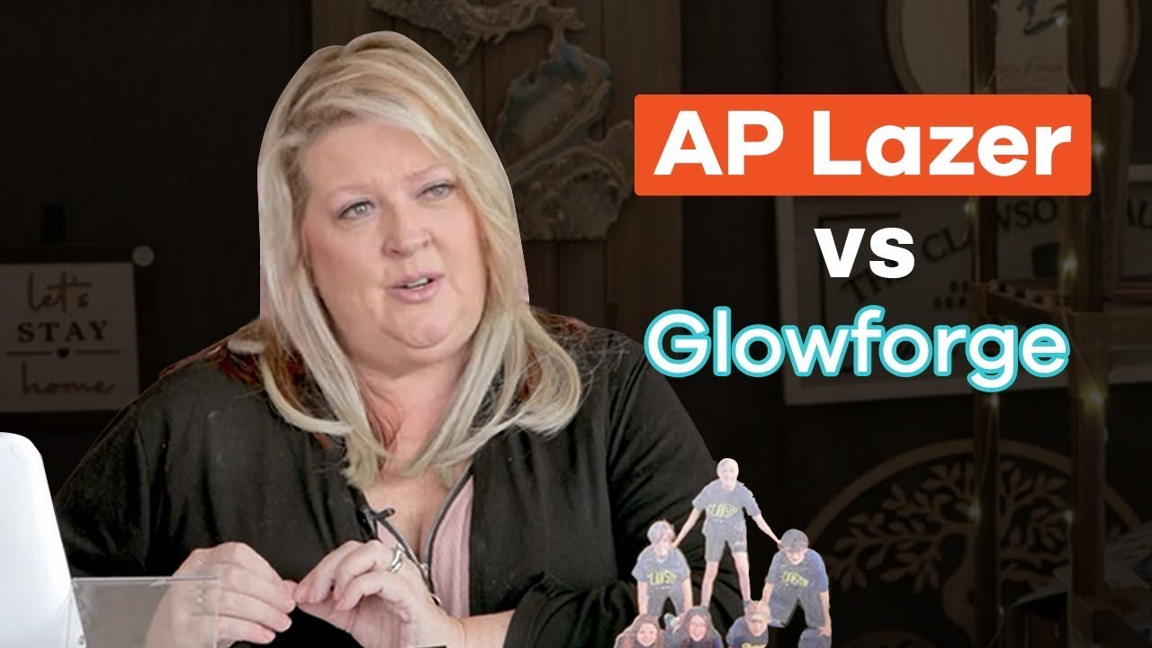 Best Laser Machine for Business Owners | AP Lazer vs. Glowforge - YouTube