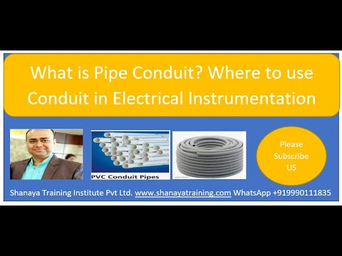 What is Pipe Conduit for Electrical Instrumentation? Types of Conduits ...