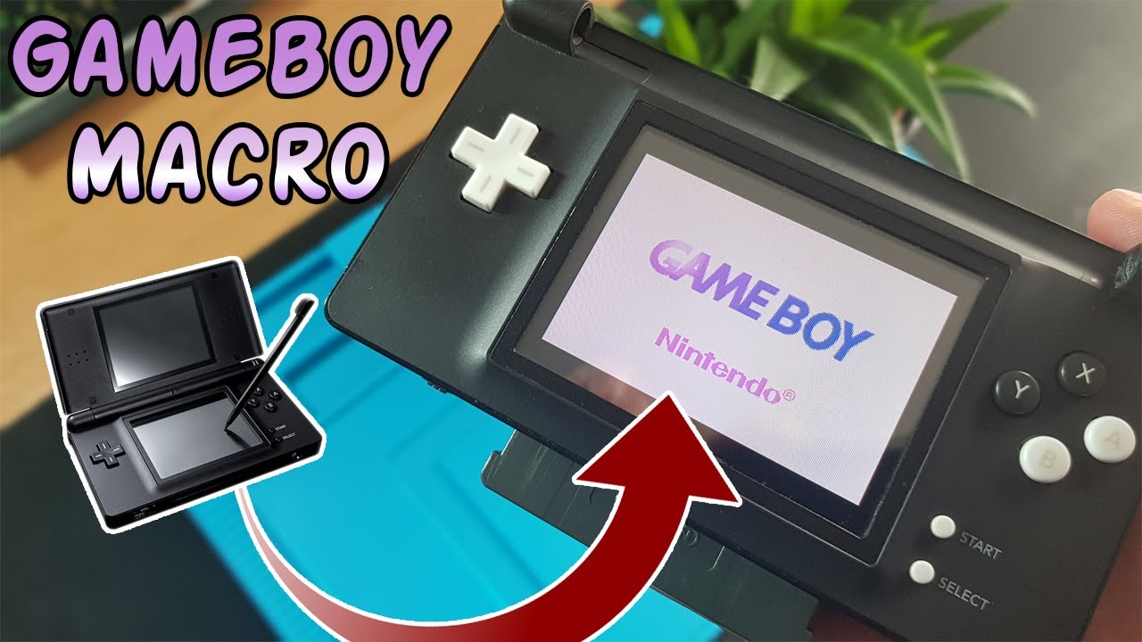 I Made My First Gameboy Macro Using a Nintendo DS Lite - YouTube