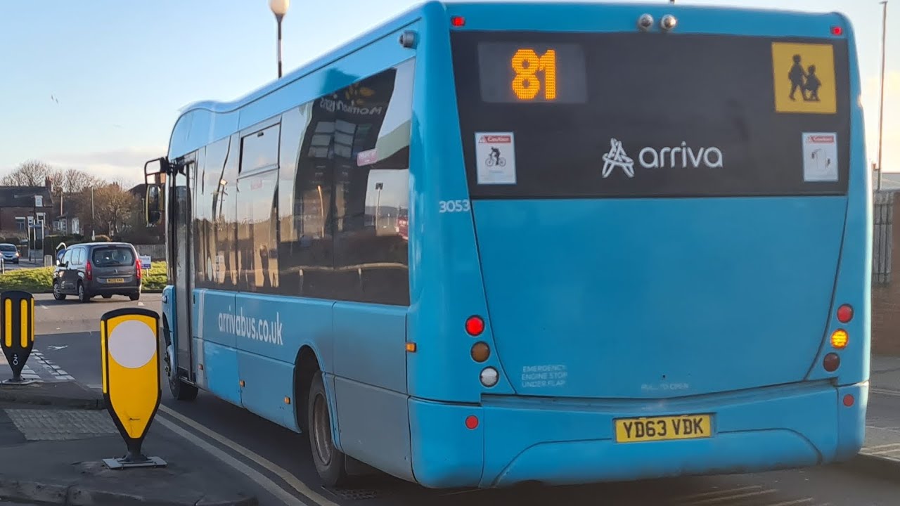 Arriva Redcar Optare Solo SR 3053 YD63VDK operating the 81 to ...