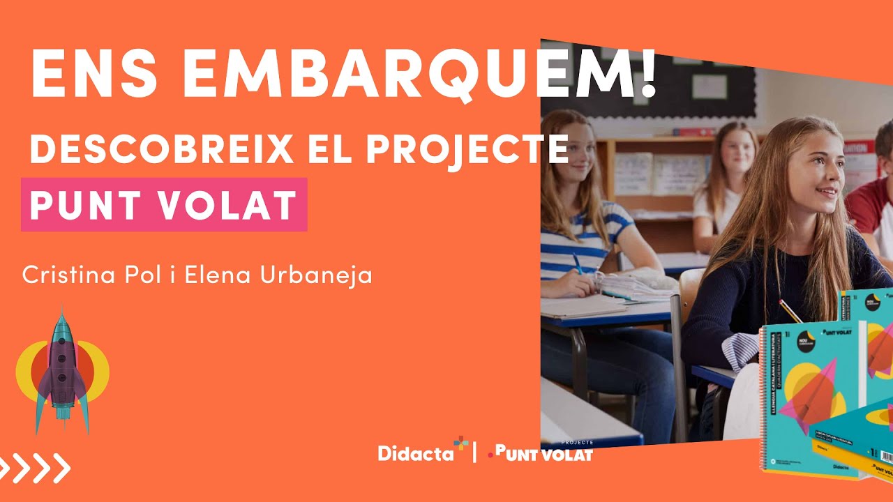 Webinari de presentació del projecte Punt volat. Llengua Catalana i ...