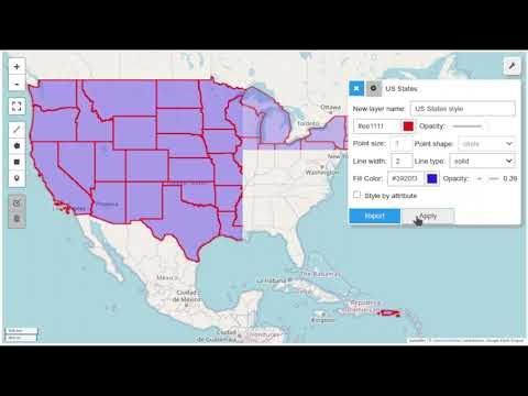 Geemap key feature: Layer Editor - YouTube