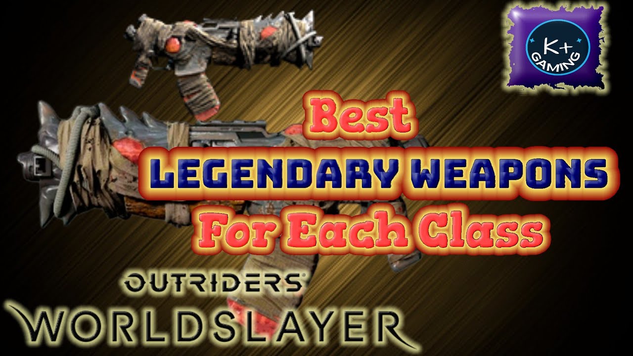 Great Legendary Weapons & Mod Combinations To Try Out In Outriders ...