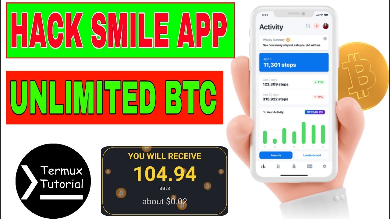 Smiles App Bitcoin Mining Via Termux | Earn Free Bitcoin | Earn Money ...