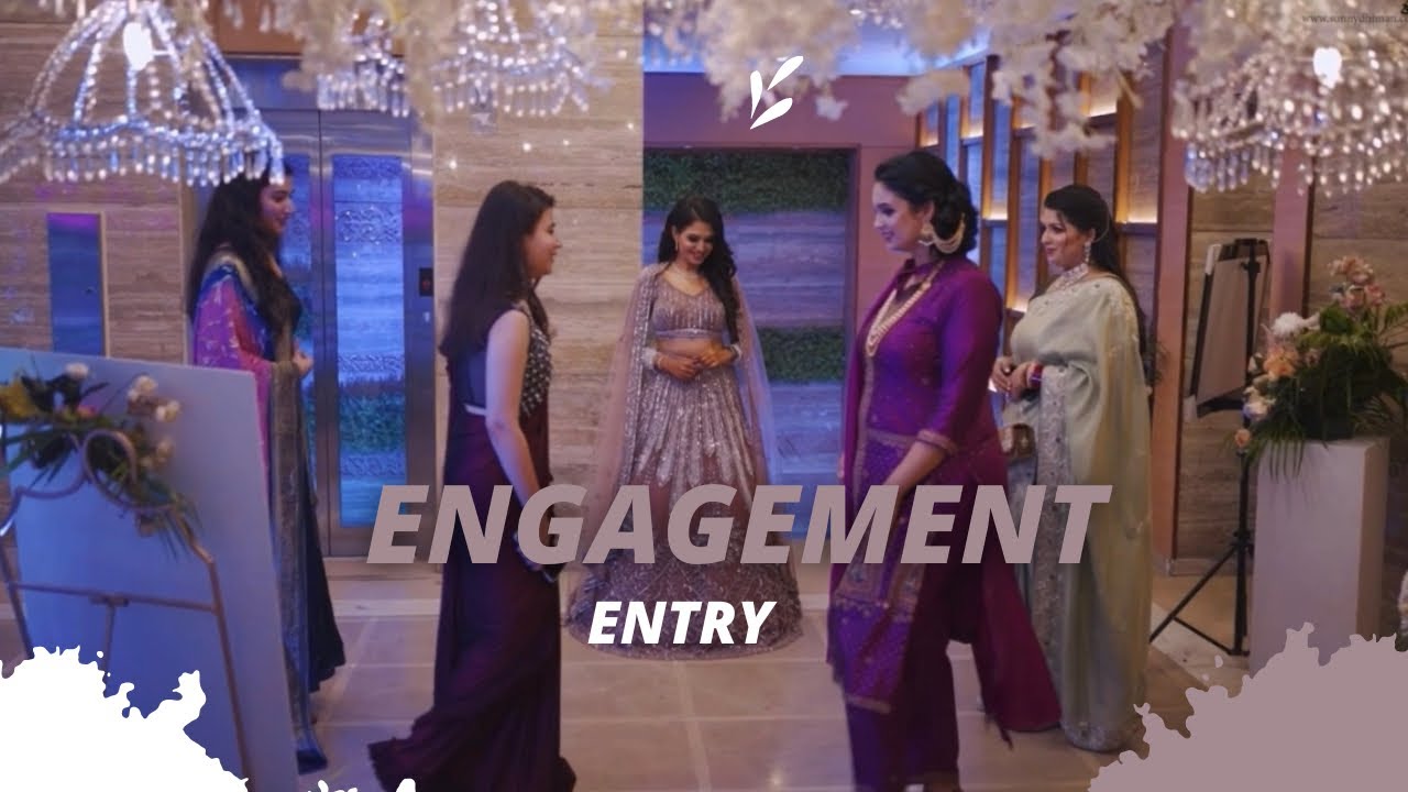 Engagement entry #engagement #ringceremony #entry - YouTube
