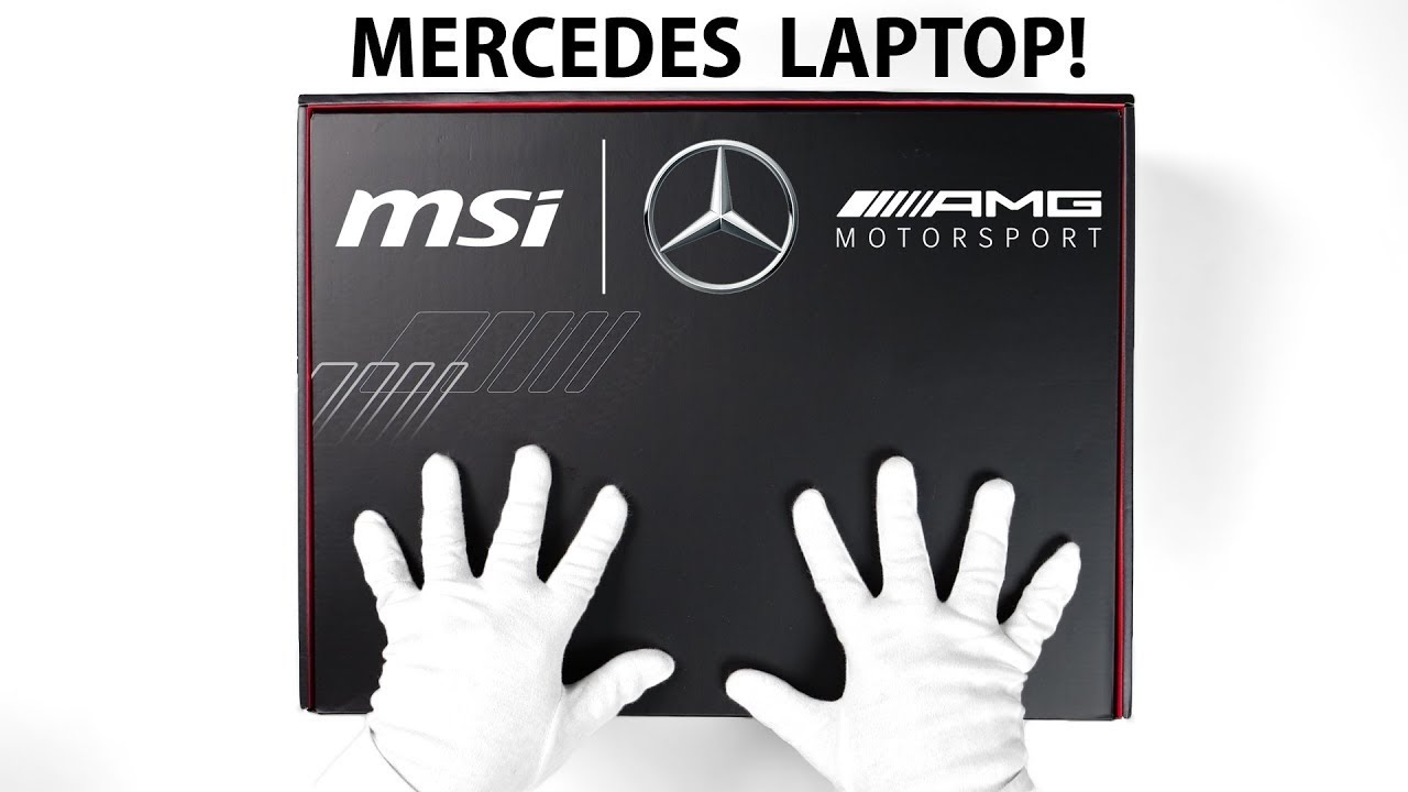 Unboxing the MERCEDES AMG Laptop! MSI Stealth 16 Mercedes AMG ...