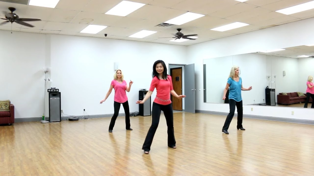 Colors - Line Dance (Dance & Teach in English & 中文) - YouTube