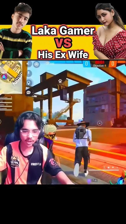 Laka Gamer Vs His Ex Wife 😱🔥।। Lakagamingz Shorts Ashortaday