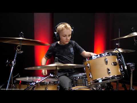 Wright Music School - Roanin Yovich - Michael Jackson - Smooth Criminal - Drum Cover