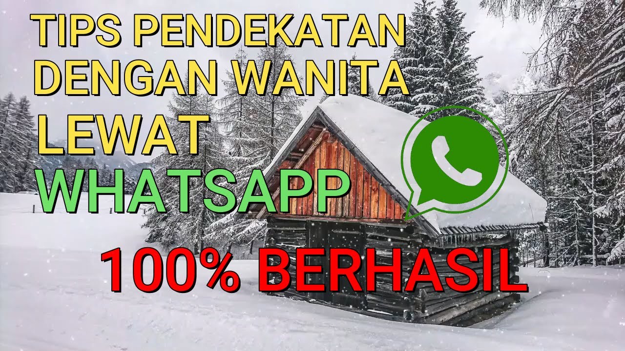 TIPS PENDEKATAN DENGAN GEBETAN LEWAT WHATSAPP || 100% APPROVED - YouTube