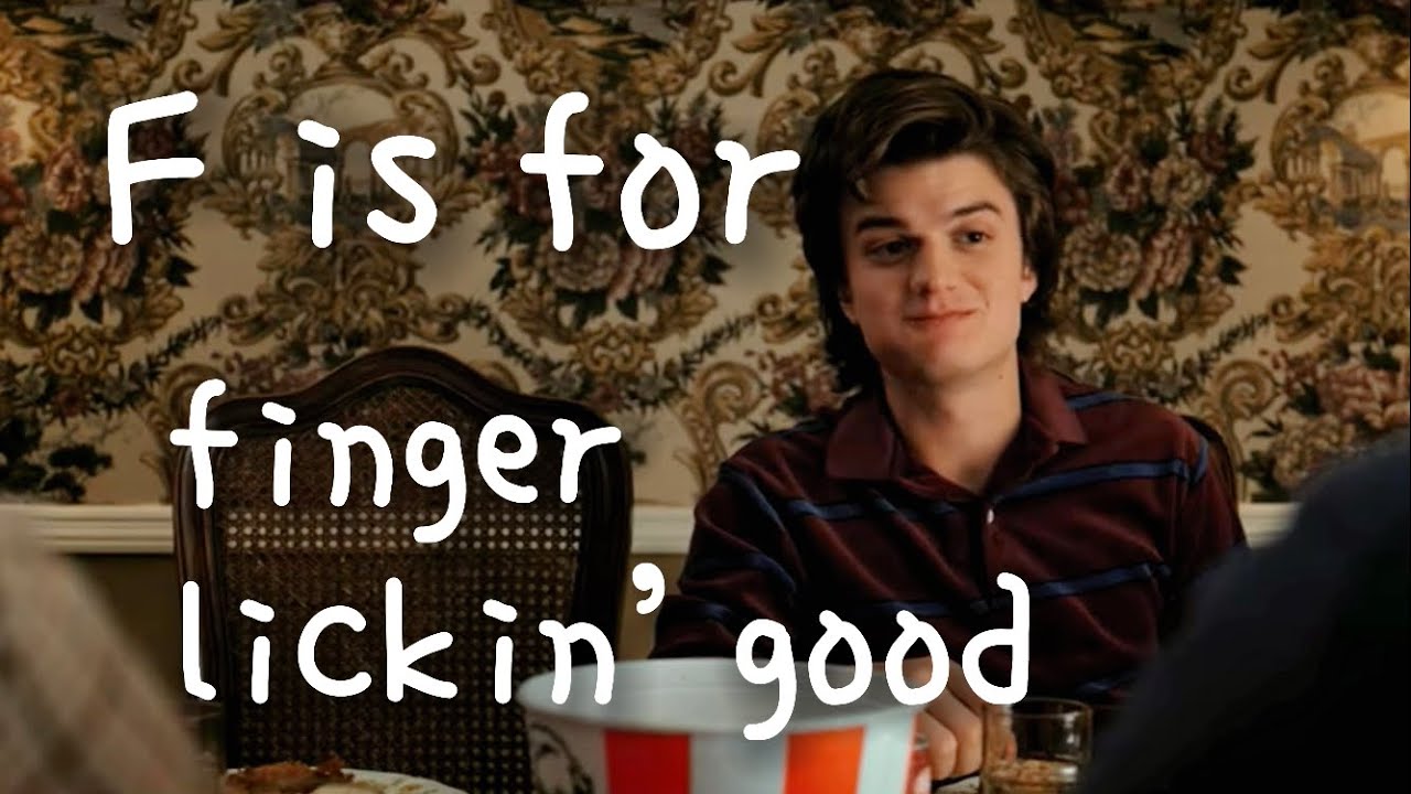 Learn the alphabet with Steve Harrington - YouTube