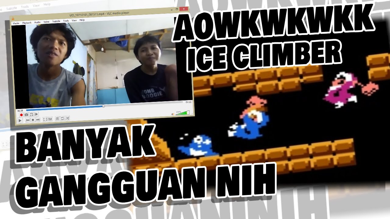 Ice Climber Popo Dan Nana Memanjat Ke Puncak Nes Classic Youtube