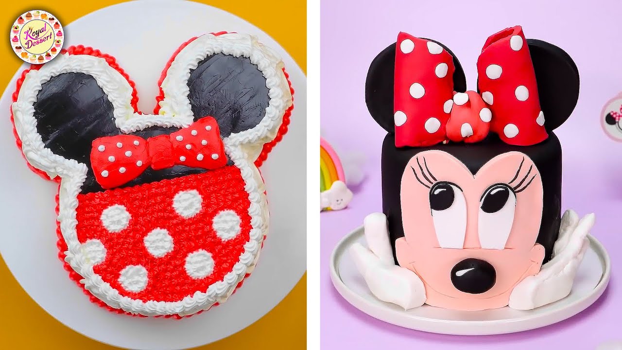 Pretty Mickey Mouse Cake Decorating Tutorials | Disney Cakes | Cake ...